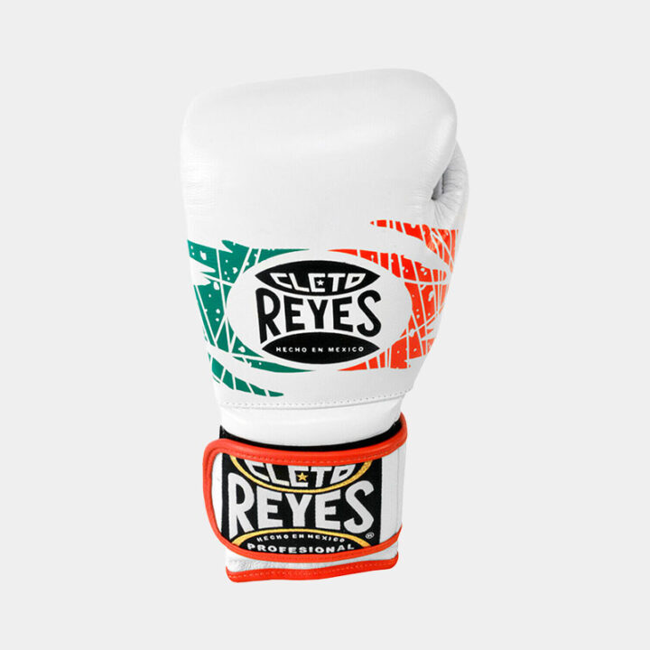 Guantes De Boxeo Con Cierre De Gancho Y Bucle - Cleto Reyes (Blanco ...