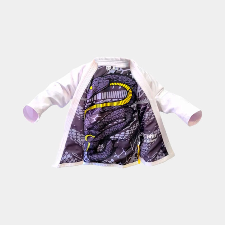Kimono Gi Jiu Jitsu Snake Mamba Bjj - Espartano (Blanco) | MMA Espartano