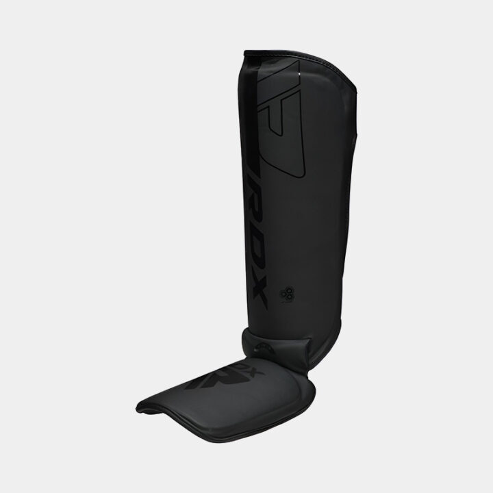 Protector Tibial Rigido - RDX F6 KARA Shin Guards (Negro) | MMA Espartano